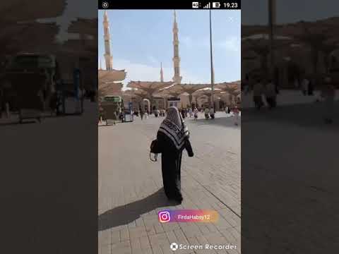 firda al habsi umroh with bigo live actions