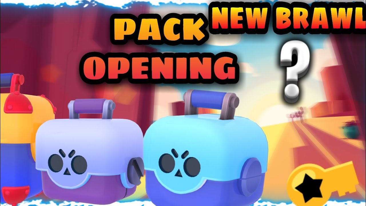 Pack opening Brawl stars - YouTube