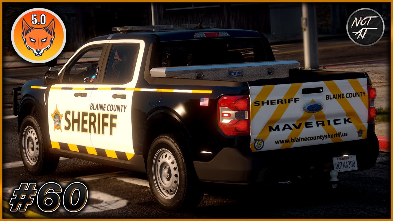 FiveM LEO RP | Day 60 - 2022 Ford Maverick Sheriff Patrol (Major League ...