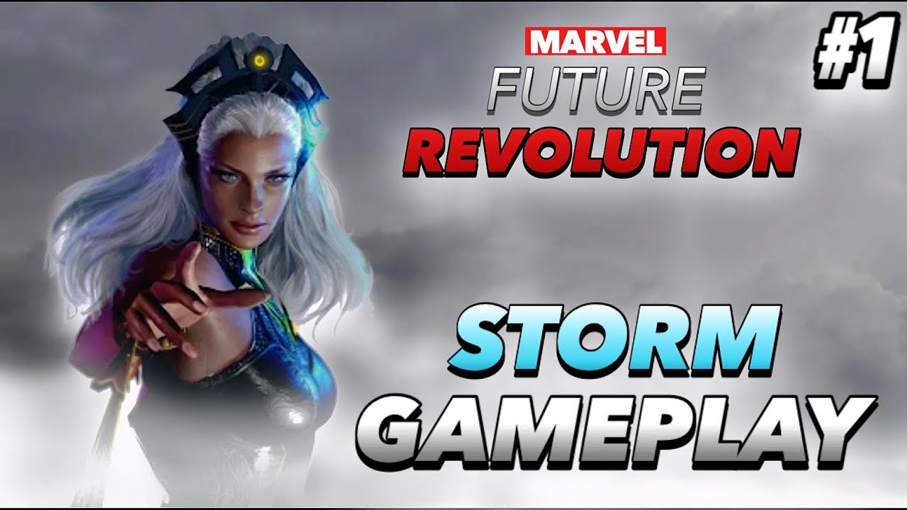 Marvel’s Future Revolution Storm Story Gameplay - YouTube