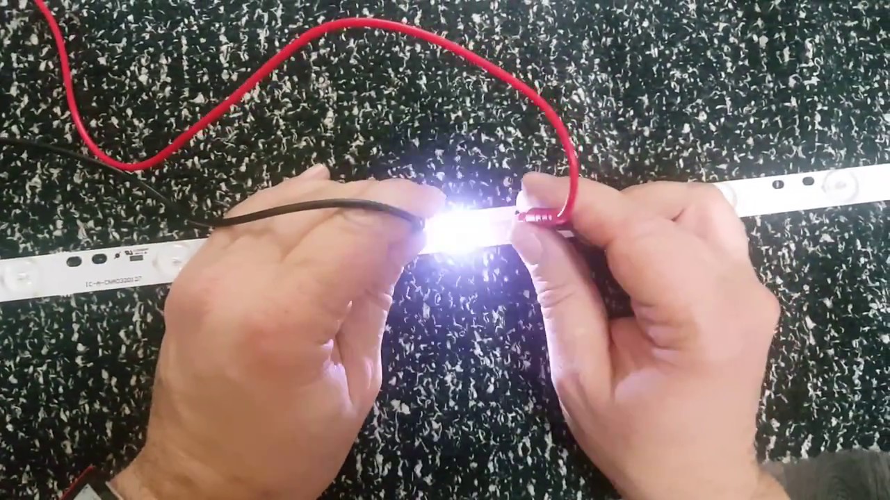 How to test tv backlight - YouTube