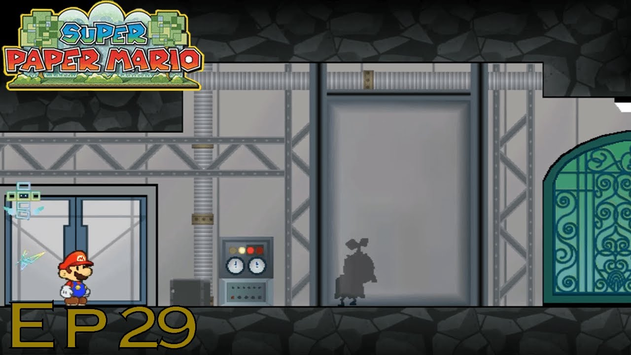 Super Paper Mario - Ep 29: The underground lab - YouTube