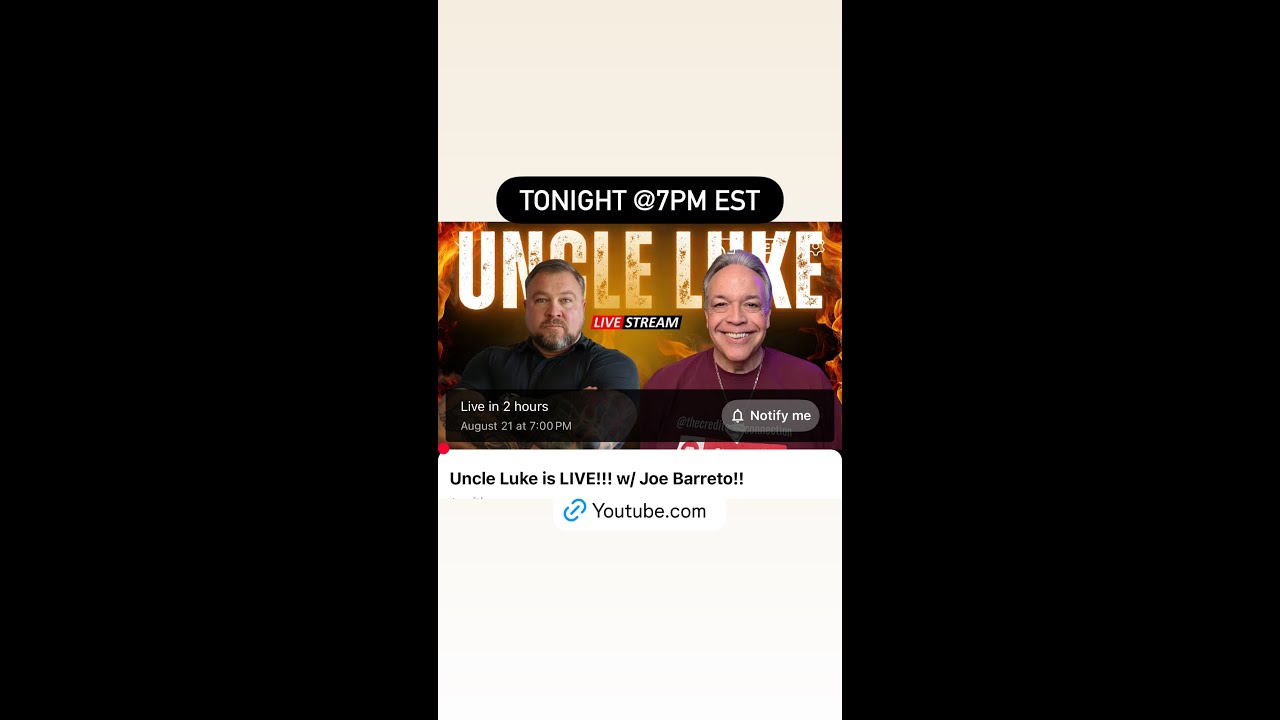 Live With Luke - YouTube
