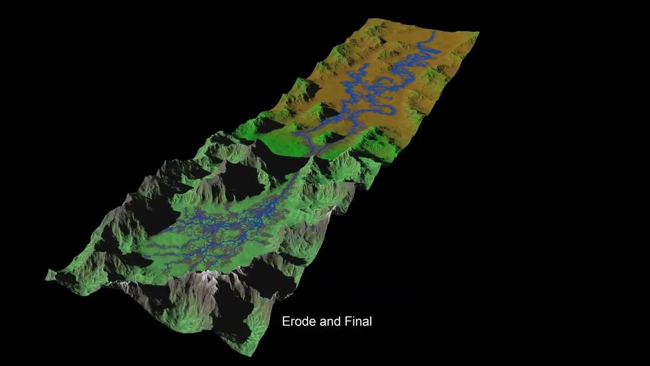 『Houdini』River Network - YouTube