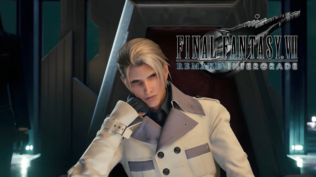 All Rufus Shinra cutscenes/boss fight (English Dub): Final Fantasy VII ...