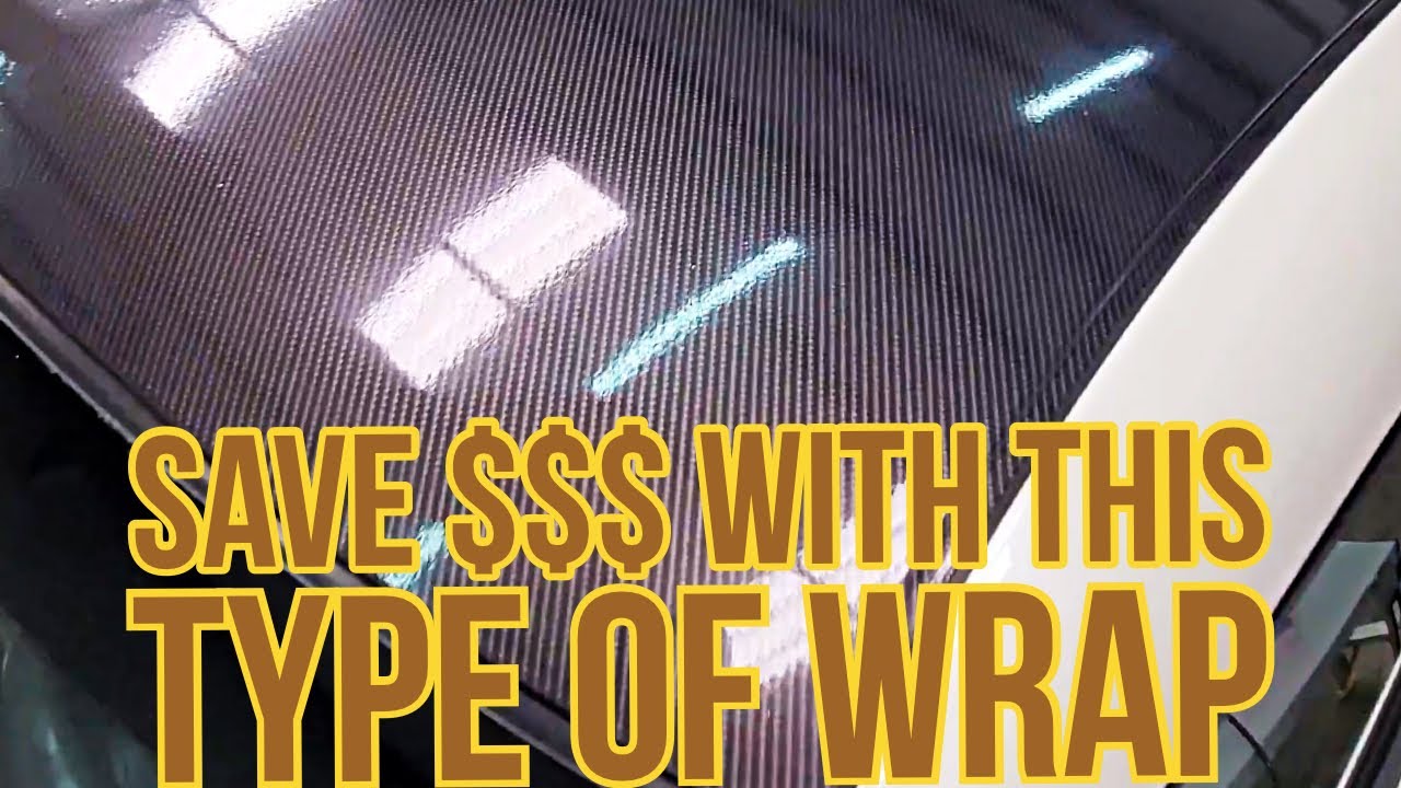 Roof Wrap to Cover Damaged Paint on Car - YouTube