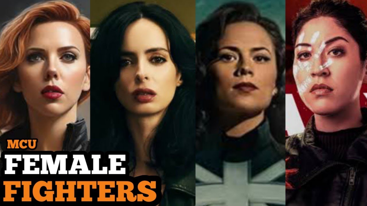 Top 5 Marvel Female Fighters | Best Female Superhero Movies & Series ...