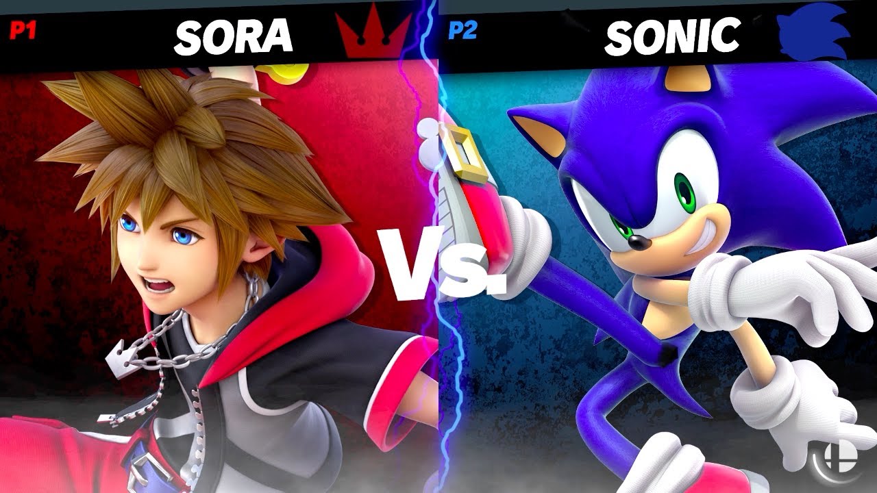 Sora vs Sonic Smash Ultimate online matches - YouTube