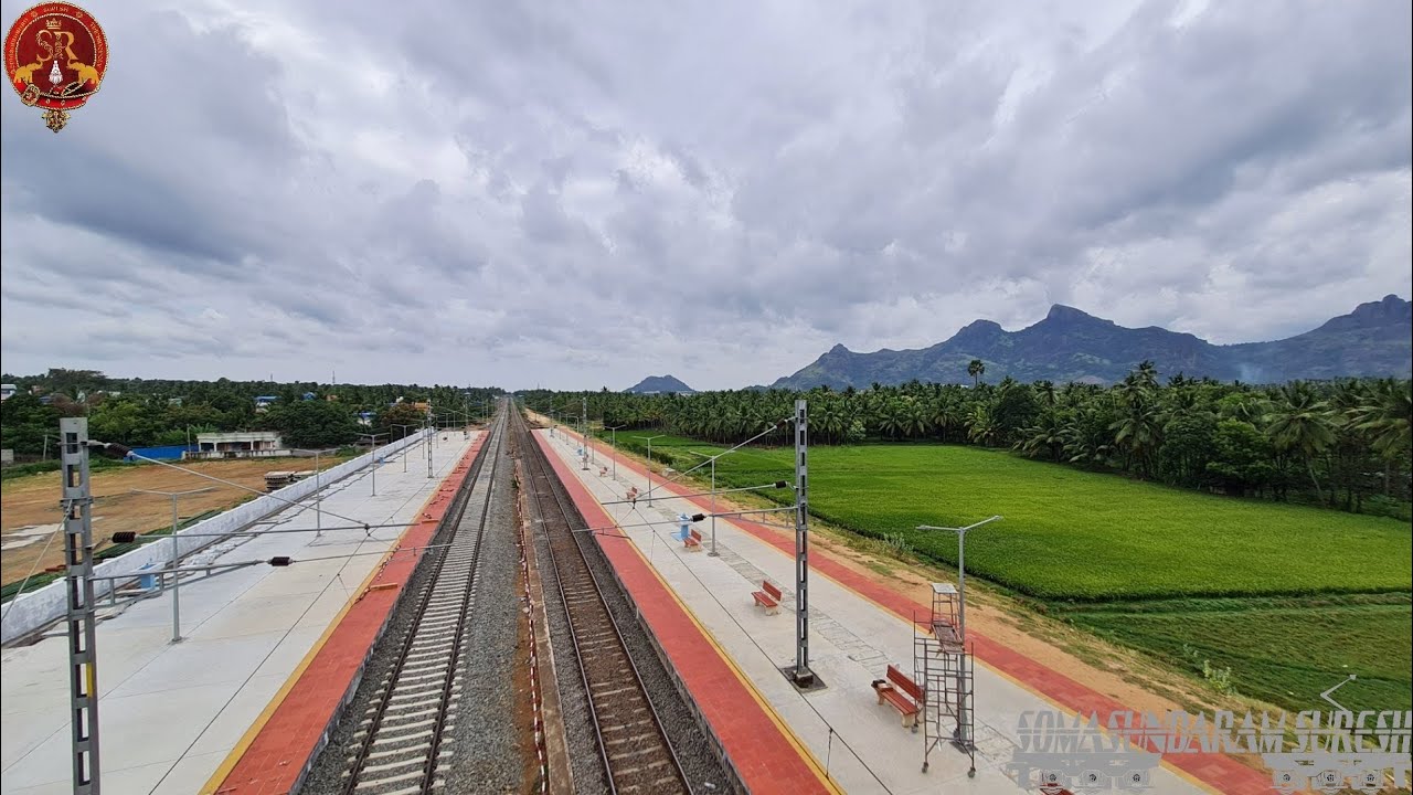 NAGERCOIL TOWN RAILWAY STATION DOUBLING | நாகர்கோவில் டவுண் - YouTube