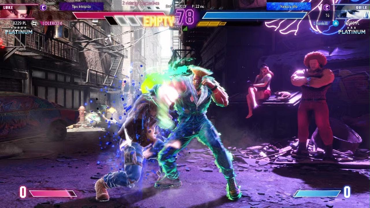 Ranked match vs Luke again SF6 - YouTube