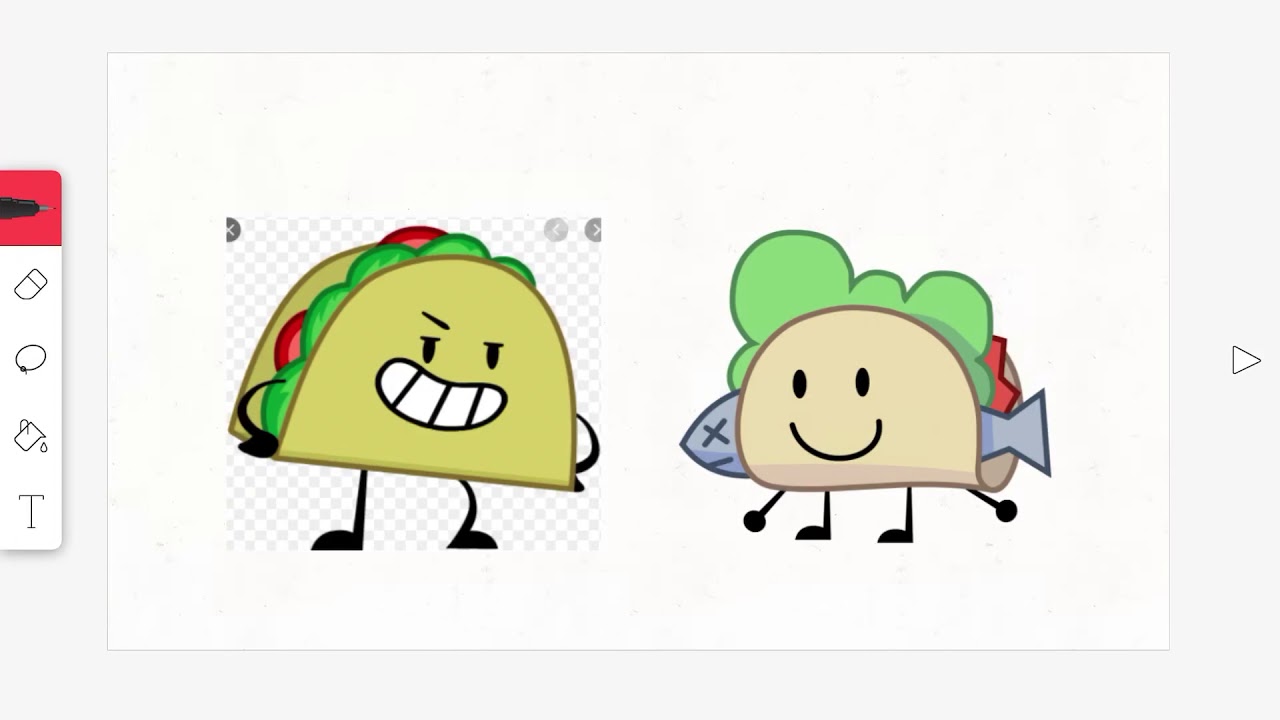 Taco ( ii ) makes taco ( BFB ) A disgusting meal and gets grounded ...