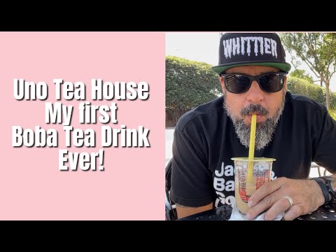Uno Tea House | First time trying Boba | My Whittier - YouTube