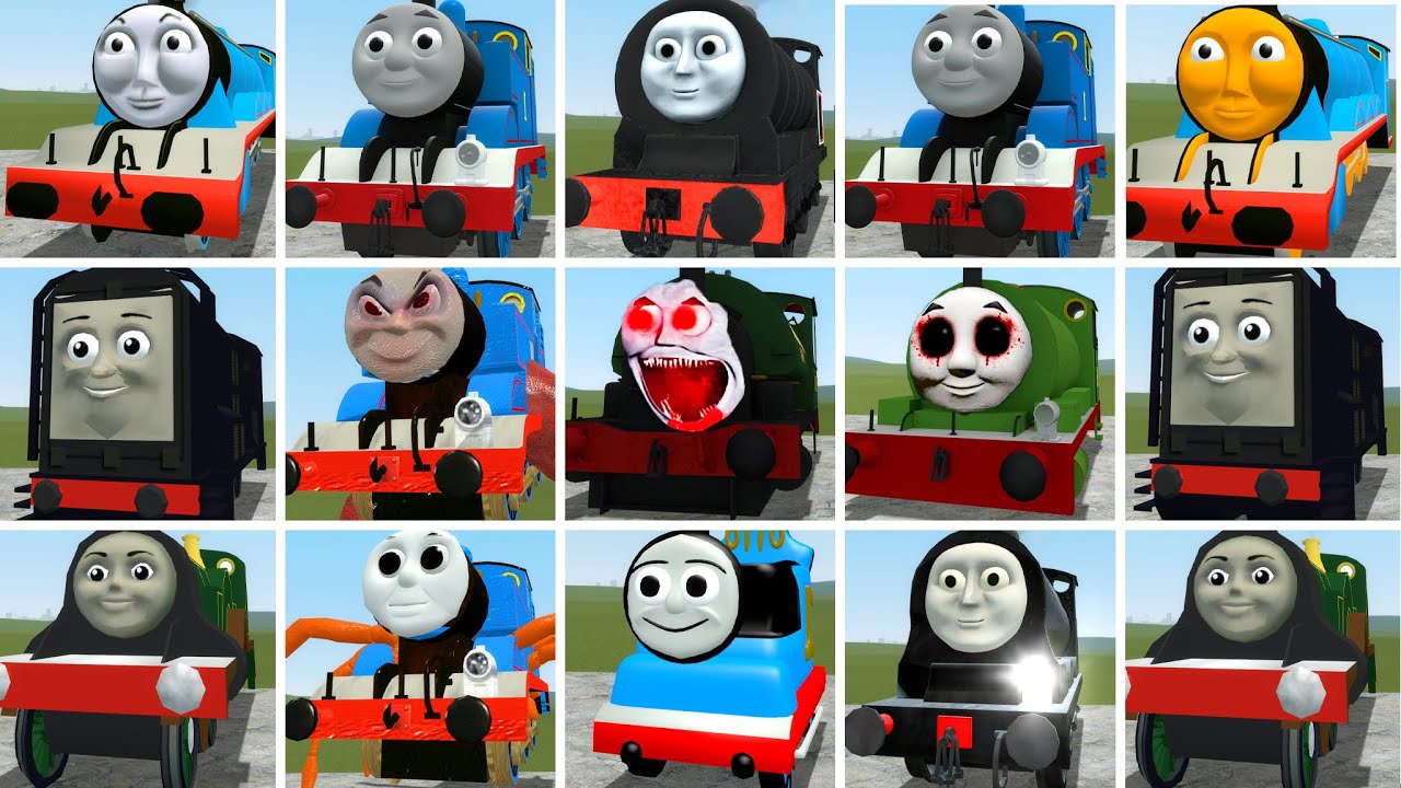 Thomas and Friends Family vs FNAF Security Breach and Ruin Family in ...