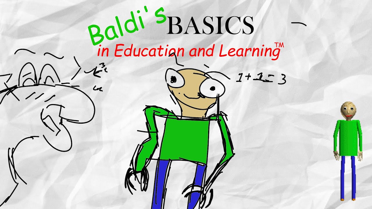 Baldi's Basics in Education and Learning pt 2 - YouTube