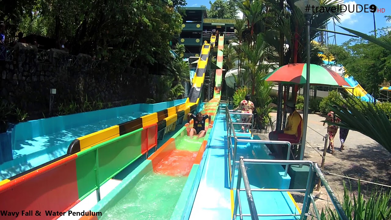 WONDERLA Wavy Fall & Water Pendulam Ride || Wonderla Kochi - YouTube