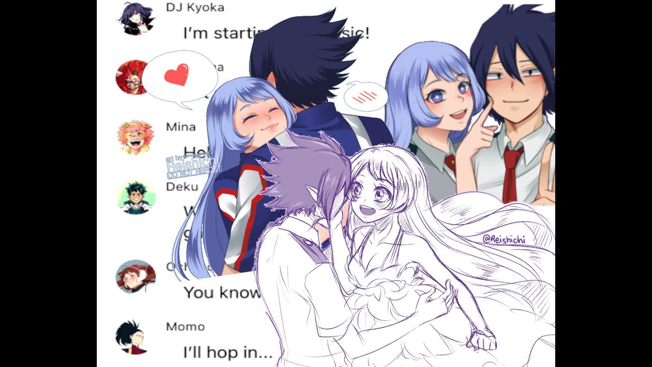 MHA Texts NejiTama Party + Memes (KiriMina, KamiJiro, BakuCamie ...