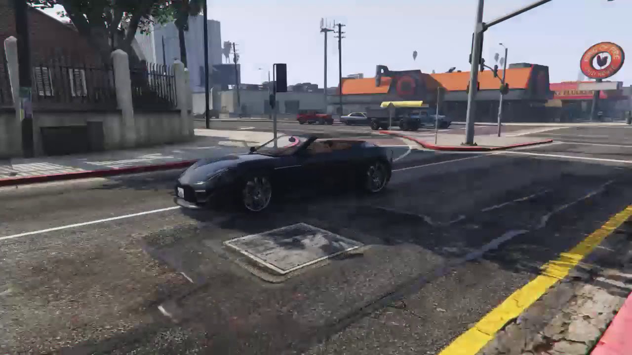 GTA V - A Police Ambush at Ginger St. - YouTube