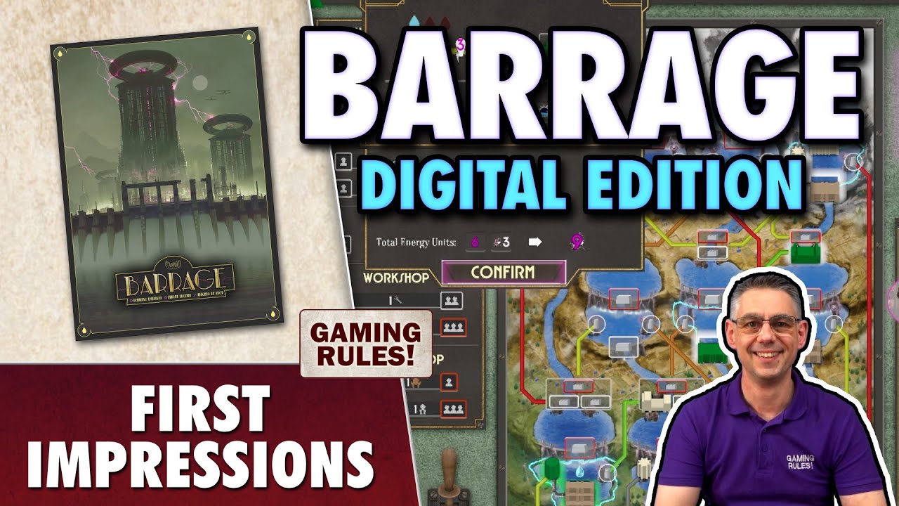 Barrage - First look at the Digital Version & Giveaway - YouTube