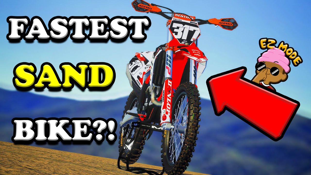 I believe SAND TRACKS make you FASTER | MX BIKES - YouTube