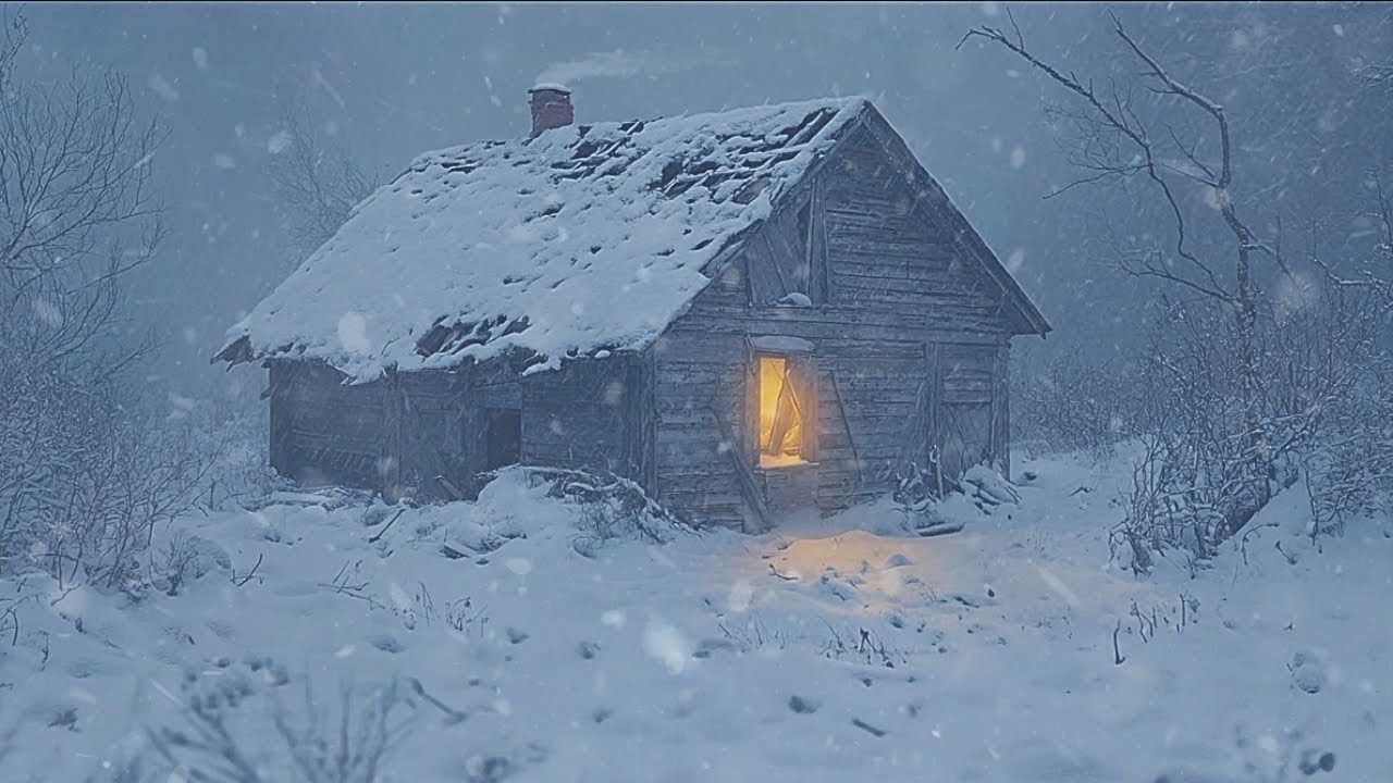 Whirling Wind Sounds & Fierce Snowstorm Noises - Harsh Blowing Snow ...
