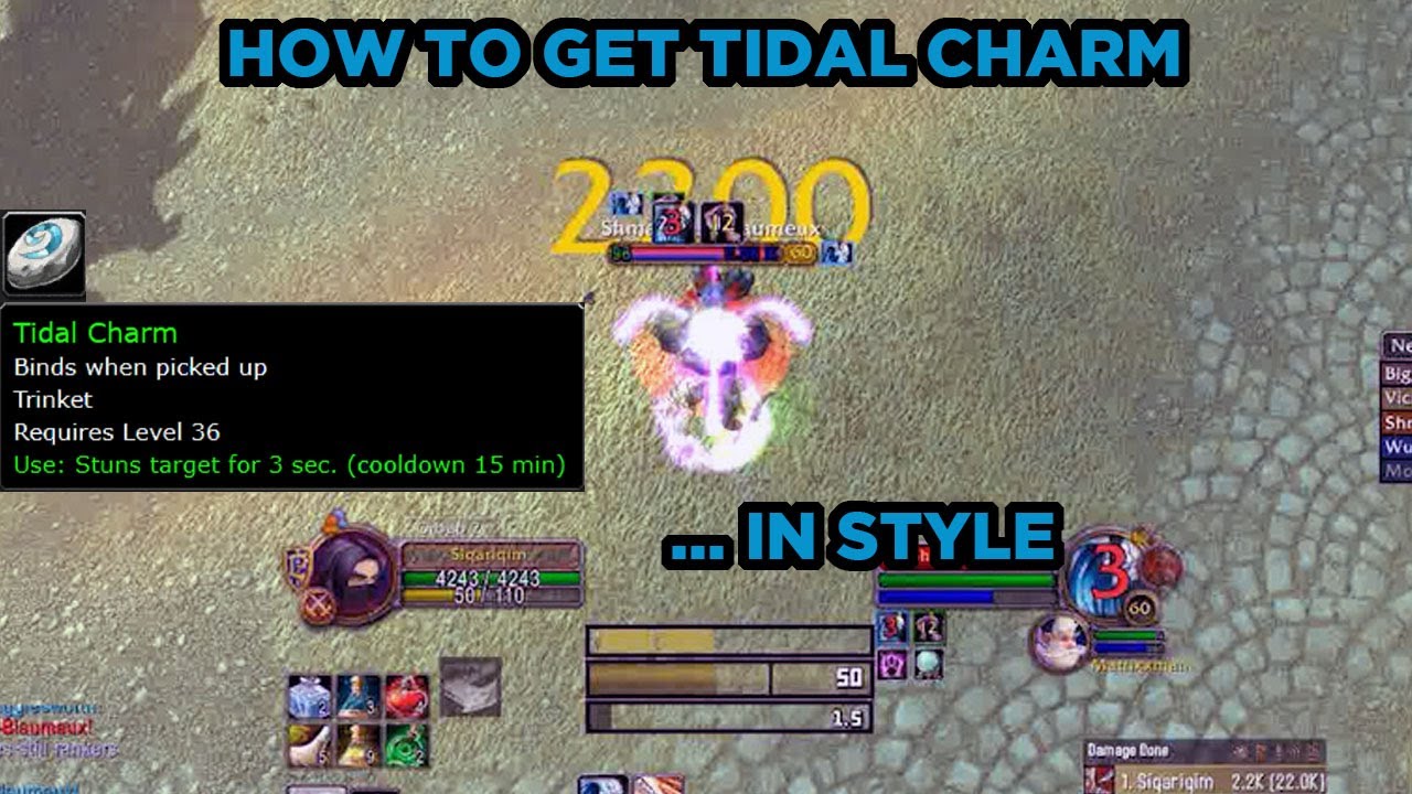 How to get Tidal Charm... In Style - YouTube