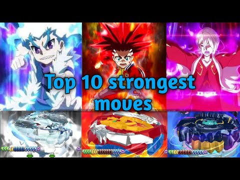 Beyblade burst rivals| top 10 strongest moves | part 1 - YouTube