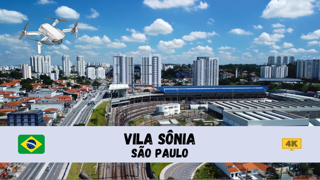 [4K] 🇧🇷 Vila Sônia, São Paulo - by drone 🇧🇷 - YouTube