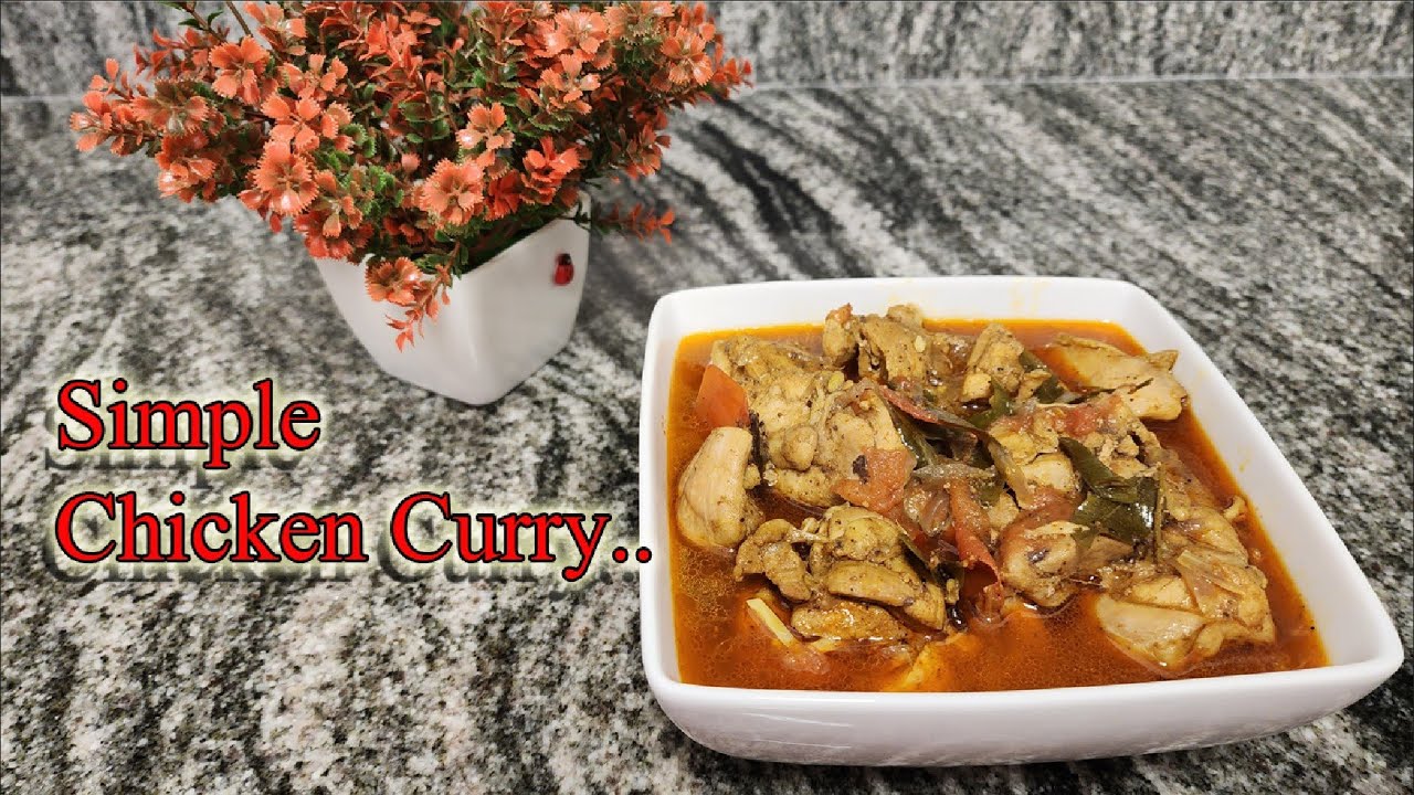 Simple & Delicious Chicken Curry - YouTube
