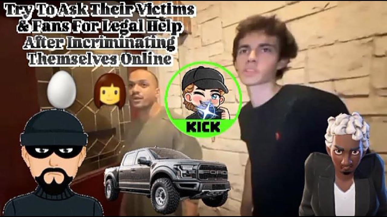 IRL Nuisance Kick Streamers "Darius" & "Squeeze" Arrested For Live ...