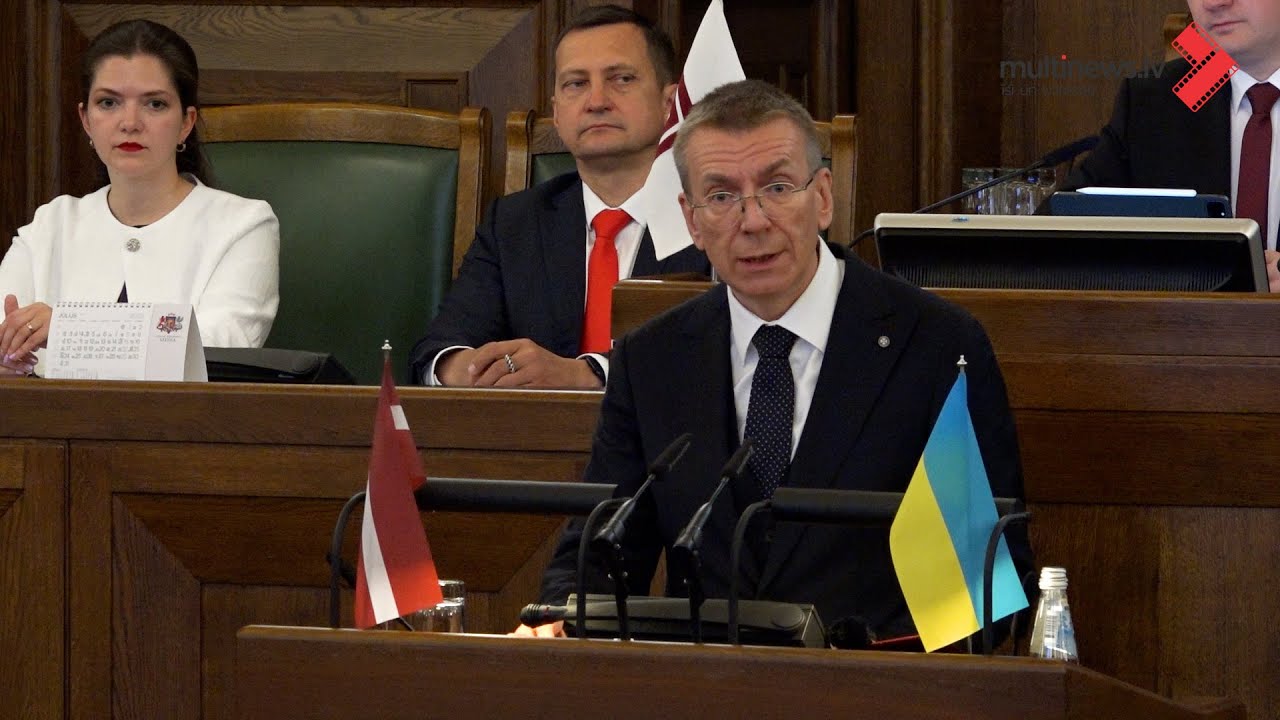 Edgars Rinkēvičs - Latvijas valsts prezidents - YouTube