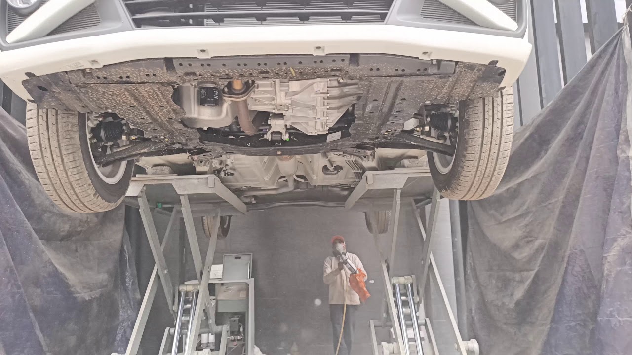 New Maruti Ertiga zxi anti-rust coating 2020 - YouTube