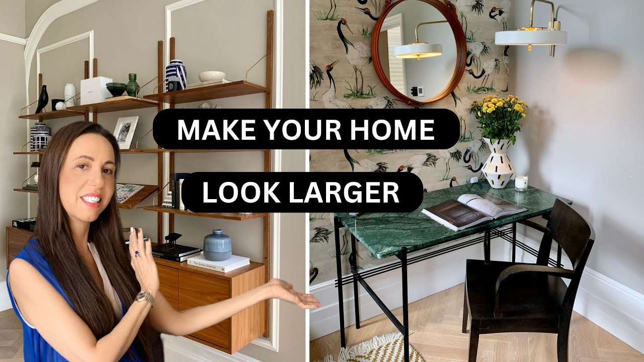 12 INTERIOR DESIGN TIPS TO MAKE YOUR SMALL APARTMENT LOOK MORE SPACIOUS ...