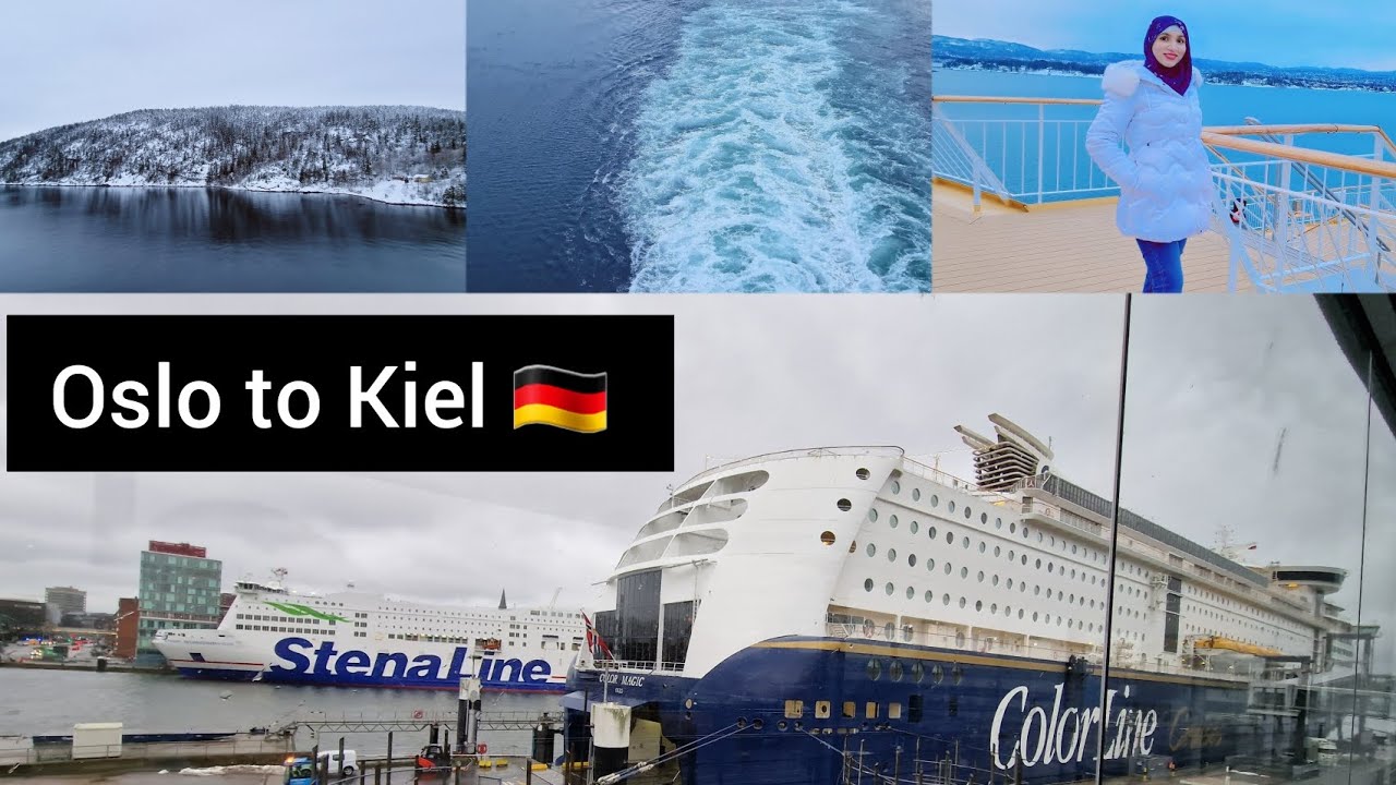 Color Magic from Oslo to Kiel | Color Line Cruise Vlog Part 1 | Last ...
