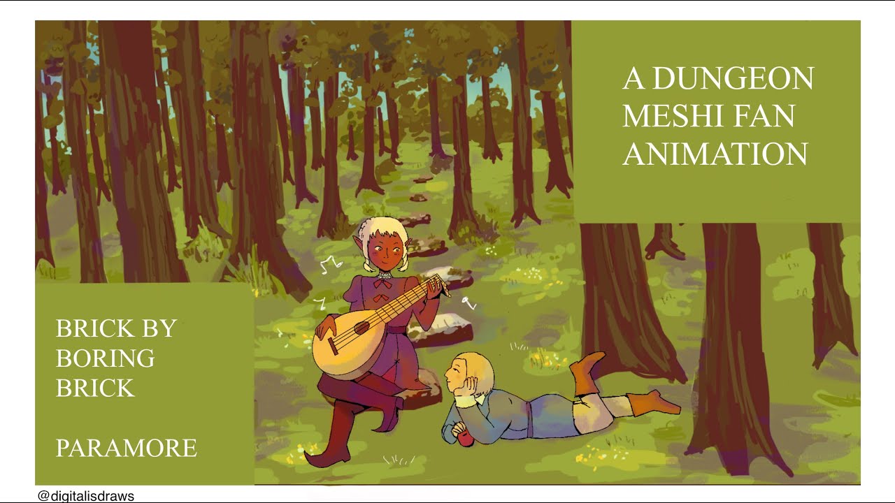 Delicious in Dungeon Thistle animation - YouTube