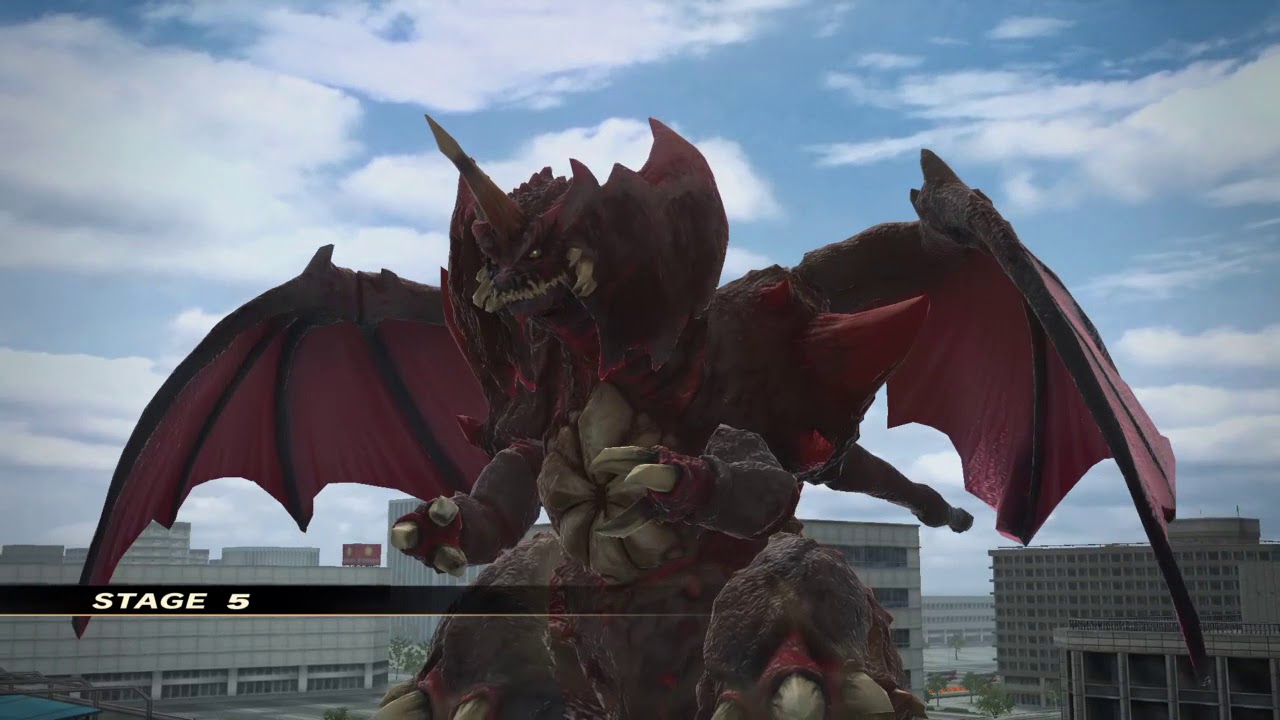 GODZILLA PS4, King of Kaiju Mode with Space-Godzilla - YouTube