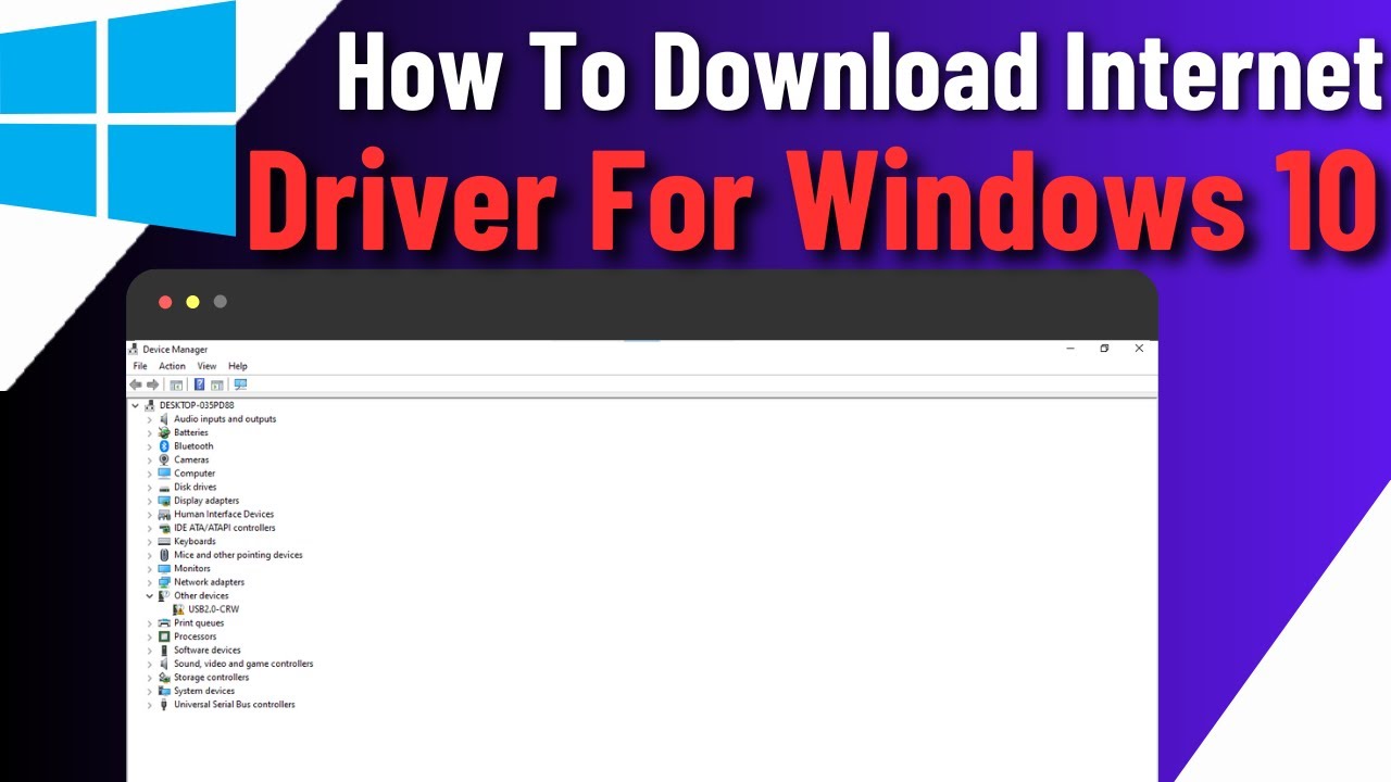 How To Download Internet Driver For Windows 10/11 | Quick & Easy - YouTube