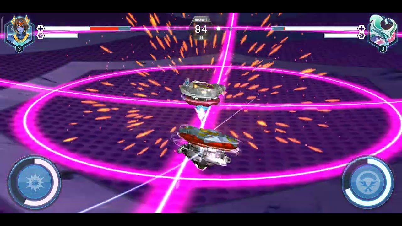 First ever Beyblade Battle in Beyblade burst game. 😎😎 - YouTube