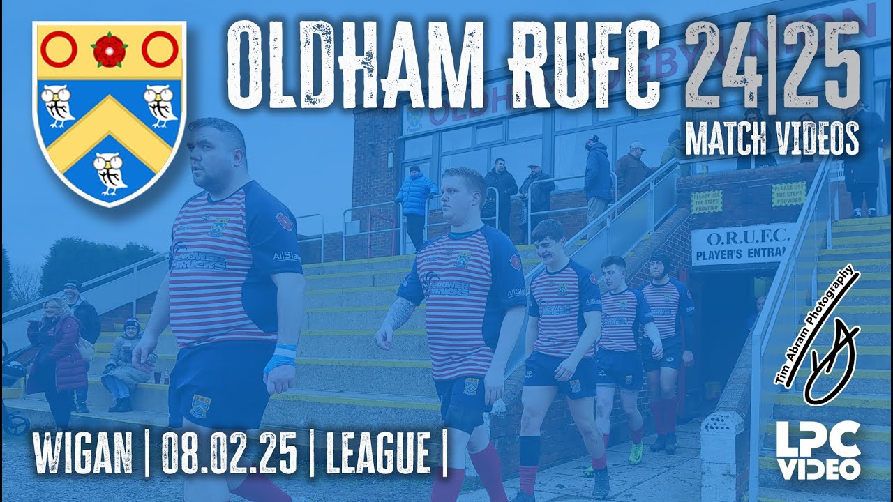 Oldham RUFC v Wigan RUFC | 08/02/25 - YouTube
