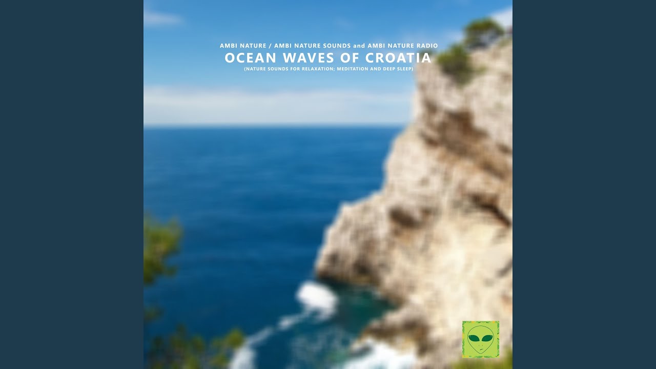 Nature Noise of Ocean Waves Bouncing on Rocks - YouTube