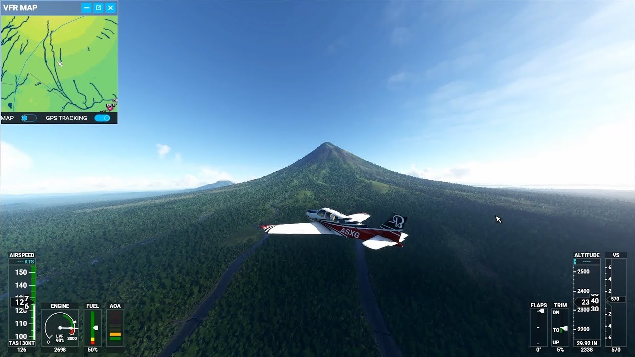 MS Flight Simulator 2020 - Mayon Volcano - YouTube
