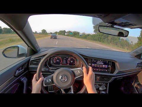 2020 Volkswagen Jetta GLI Autobahn (6-Speed Manual) - POV Test Drive (Binaural Audio)