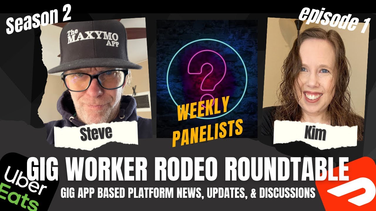 GiG APP WORKER RODEO ROUNDTABLE (season 2 episode 1) - YouTube