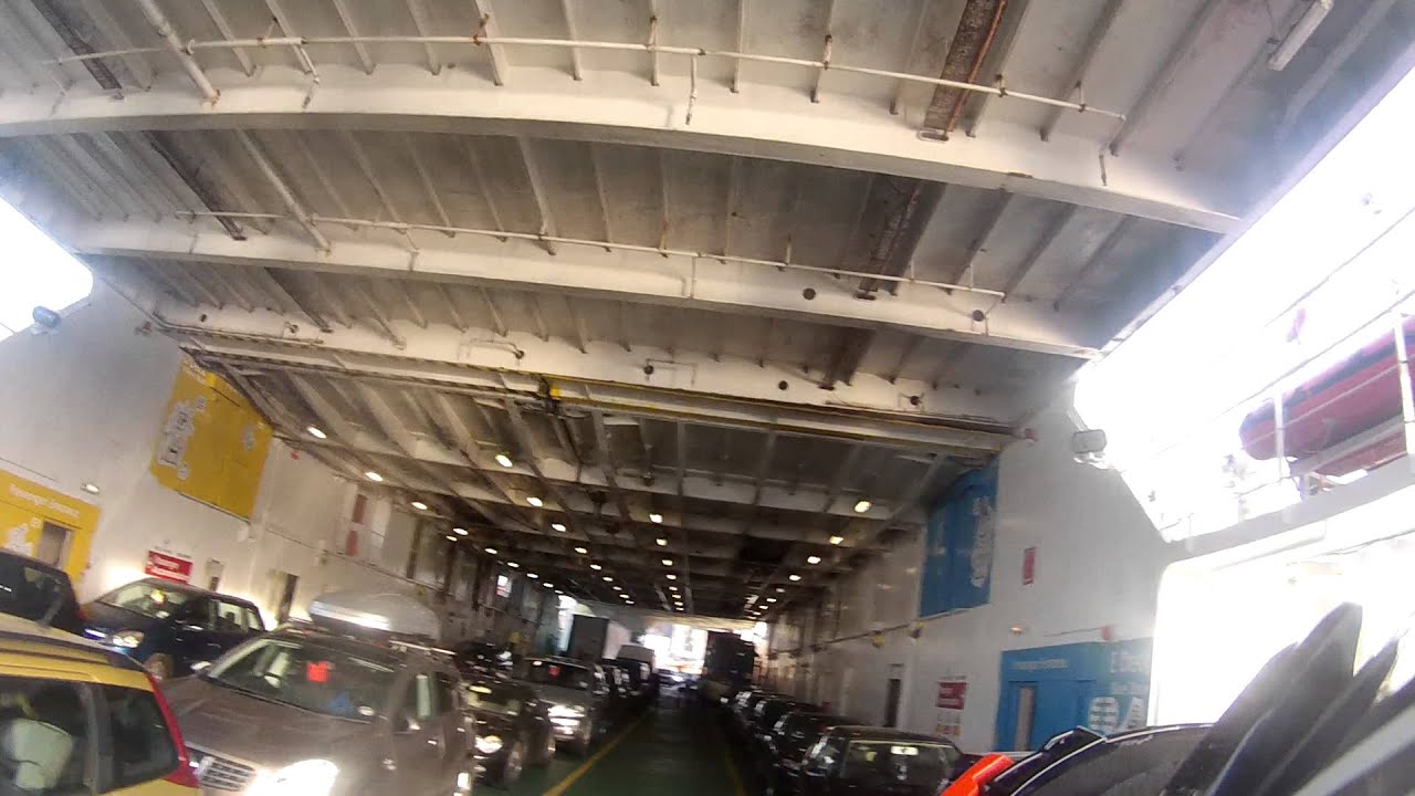 Boarding the MV Red Falcon at East Cowes - YouTube