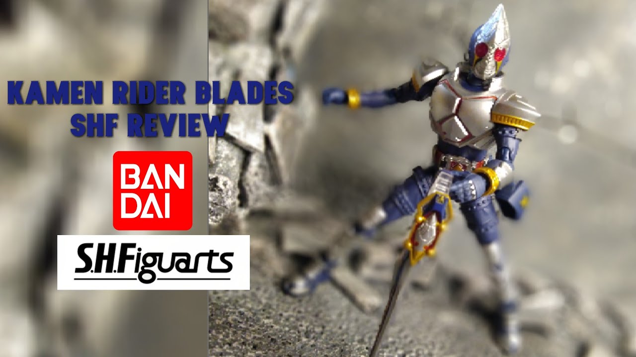 Kamen Rider Blades " SHF Review " ( Kartu Remi ) - YouTube