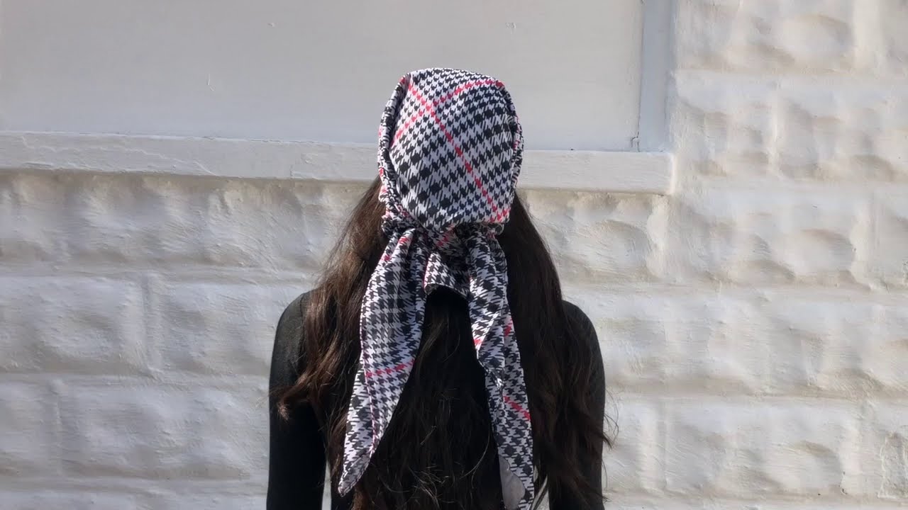 T.U.K. Head Scarf Tutorial - Fall Style - YouTube