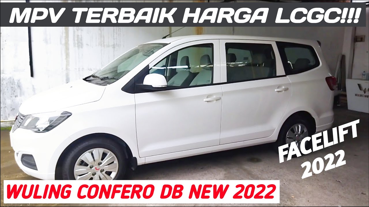 Wuling Confero DB new 2022 facelift Indonesia - YouTube