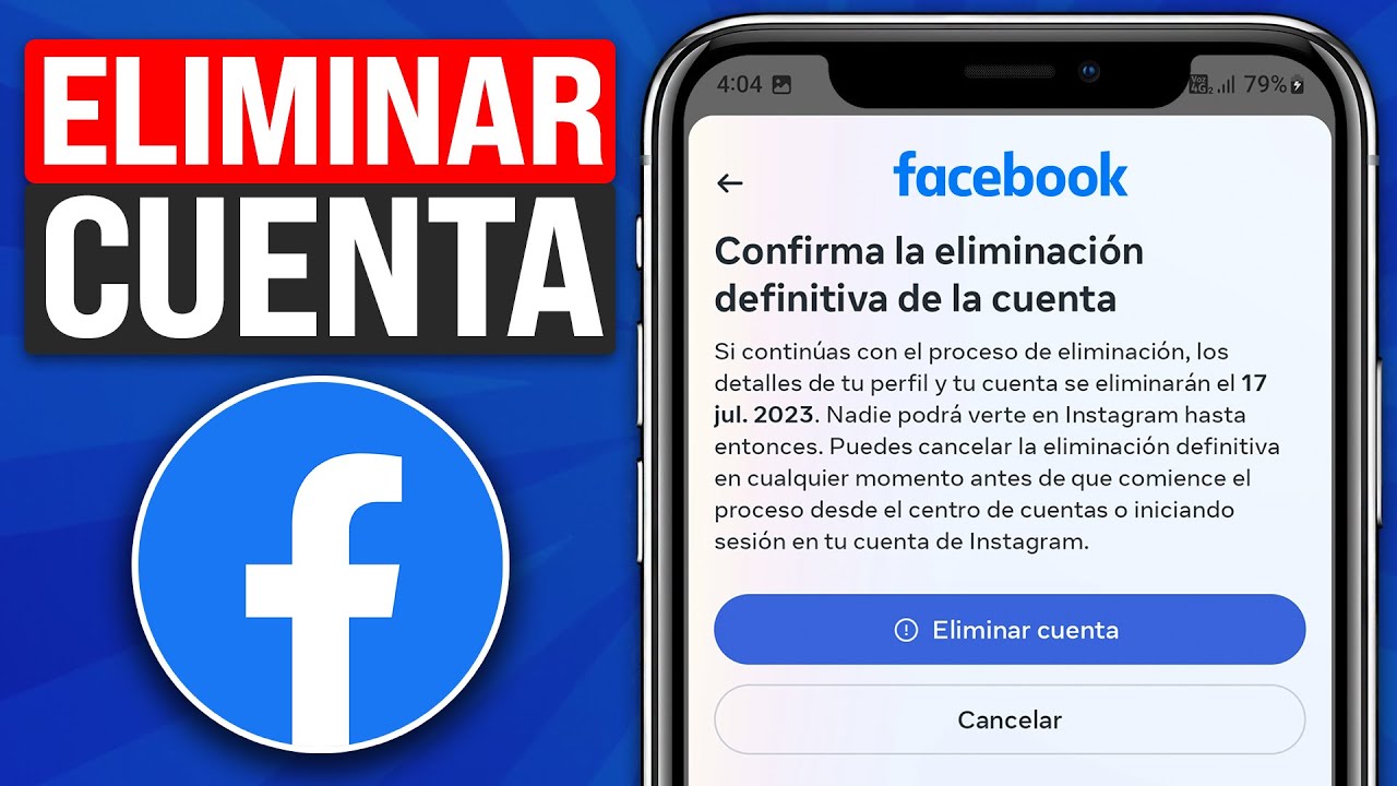 Como ELIMINAR CUENTA de FACEBOOK 2025 - YouTube