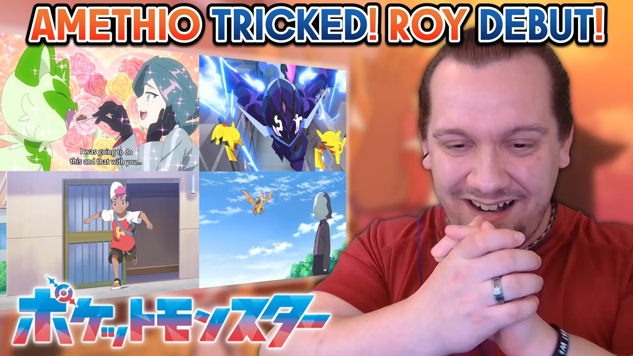 FRIEDE VS AMETHIO! LIKO SAVES SPRIGATITO! ROY APPEARS! Pokémon Horizons ...