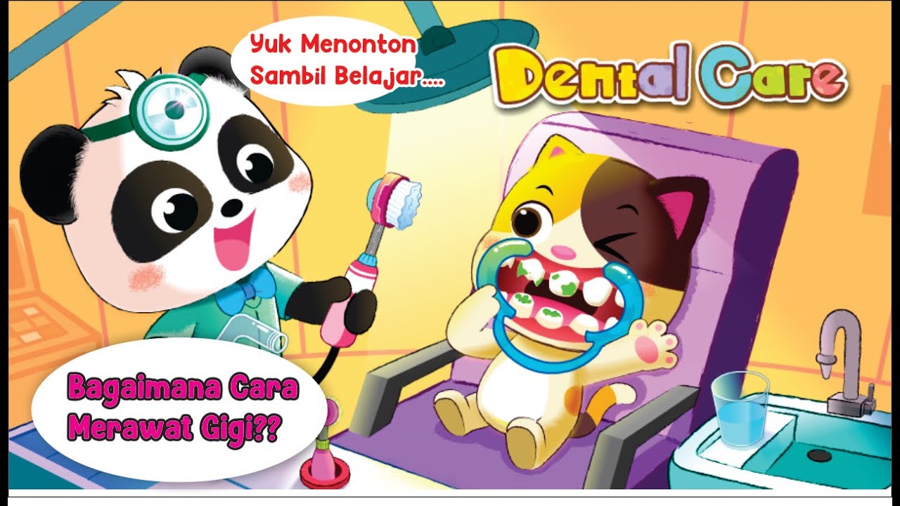 PERAWATAN GIGI || Dokter Gigi Panda - Babybus Indonesia # ...