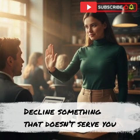 Everyday Motivation : Decline something that doesn’t serve you - YouTube